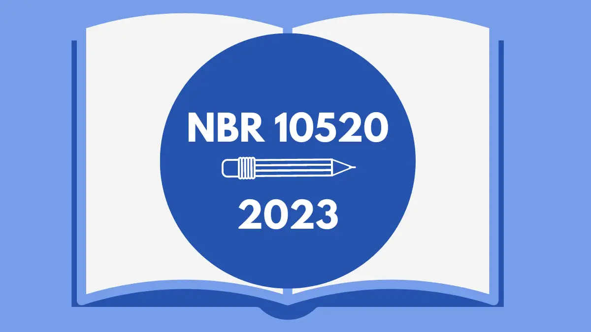 NBR 10520 atualizada 2023: o que mudou nas citações
